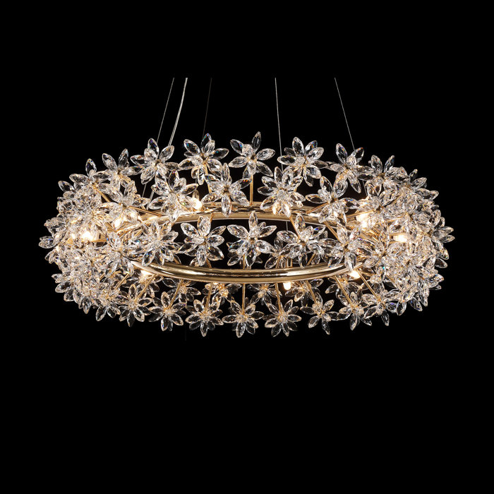 Michael Amini Bouquet 12 - Light Chandelier | Perigold